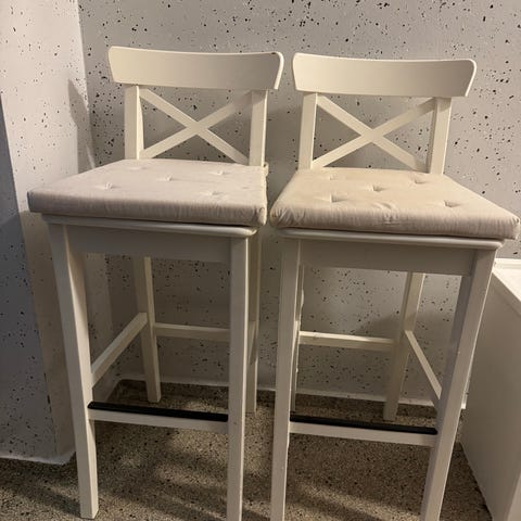 Rosentorp Barstole - Ingen synlige brugsspor. | DBA