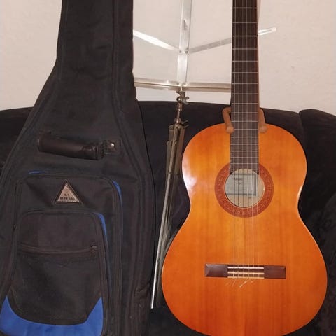 Klassisk Yamaha vintage-guitar | DBA