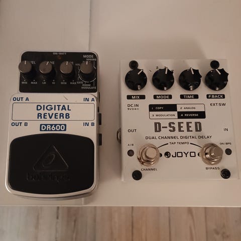 Behringer DR600 Reverb pedal | DBA