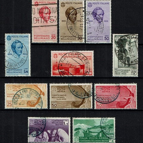 Italien Kongerige 1901 - Effigie di Vitt. Em. III med forskellige ...