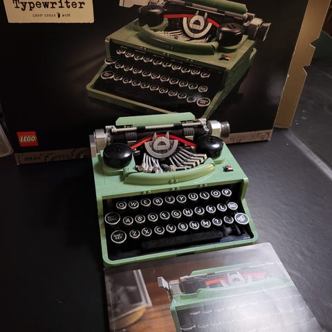 LEGO Icons Skrivemaskine byggesæt | DBA