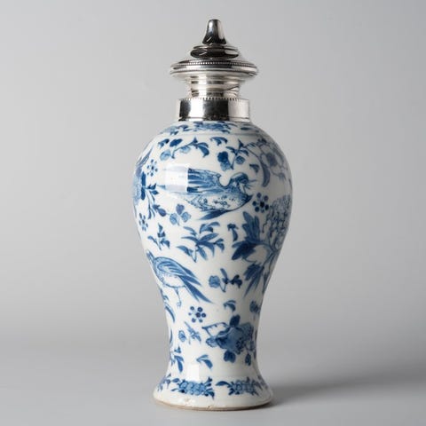 Tedåse/æske - Porcelæn - Kangxi (1662-1722) | DBA