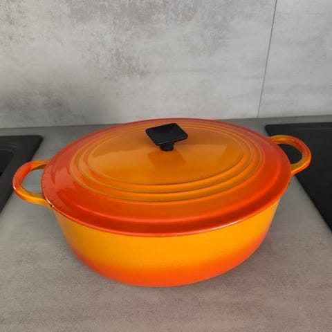 Le Creuset, Cousances - Kasserolle - Fonte - Meget sjældent model | DBA