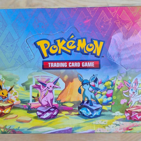 Prismatic Evolutions Mini Tin Display (Pokemon Tins) | DBA