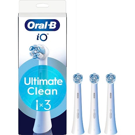 Oral-B iO Ultimate Clean tandbørstehoveder 3-pak - sort | DBA