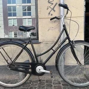 (ALT SKAL VÆK) (BILLIGT) Raleigh Tourist De Luxe, 3 Gears, Grøn Dame ...