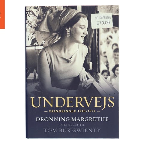 Undervejs : erindringer 1940-1972 af Margrethe II (Bog) | DBA