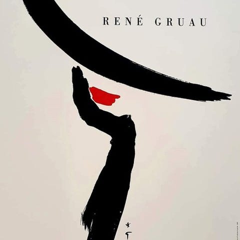 René Gruau - UNTITLED (THE RHINOCEROS) - 1990‹erne | DBA