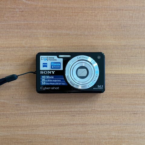 Sony Cyber-shot Digitalkamera sort DSC-HX5 | DBA