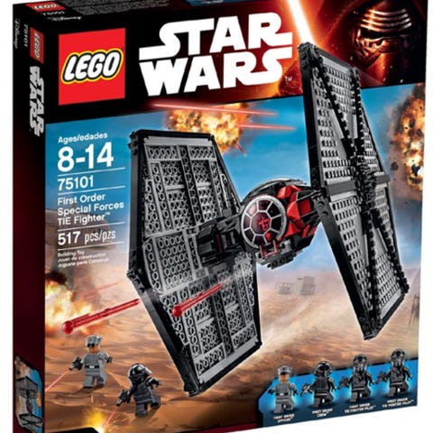 Lego Sæt - 75274 - Star Wars - Tie Fighter Pilot Helmet ( 100% complete ...