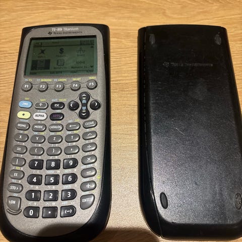 Texas Instruments TI-82 STATS lommeregner blå | DBA