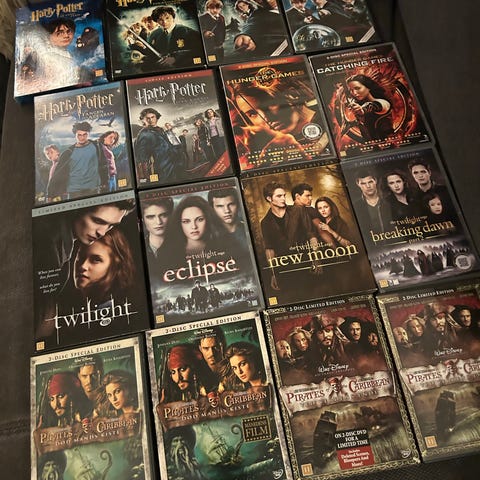 8-dvd Box med Daniel Radcliffe (DVD) | DBA