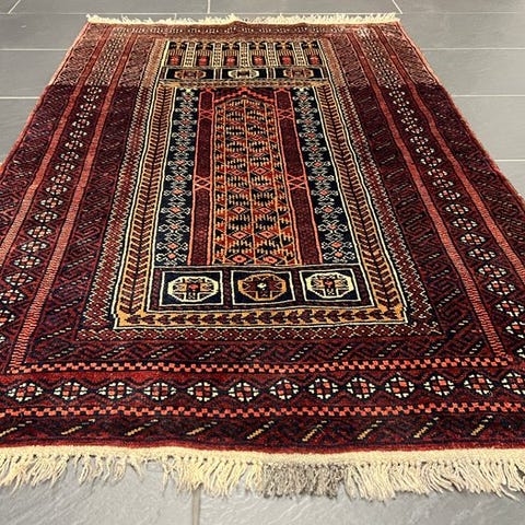 Caucasian Lesghi-stjerner. - Tæppe - 296 cm - 119 cm | DBA