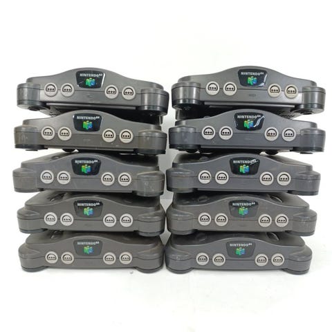 Nintendo - Nintendo 64 - Lot of 40 Original Nintendo 64 Controllers ...