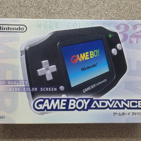 Nintendo - Gameboy Advance - Glacier Edition Boxed - PAL - EUR Sealed ...