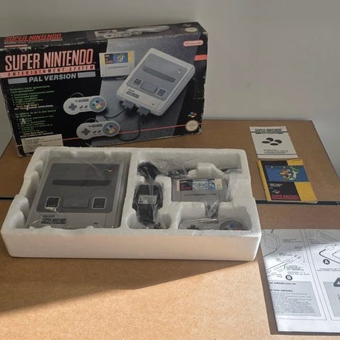 Nintendo - Snes - Extremely Rare - BRAND NEW - FACTORY SEALED - PAL ...