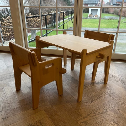 Peters stol - Carl Hansen & Søn bord og stol træ natur | DBA