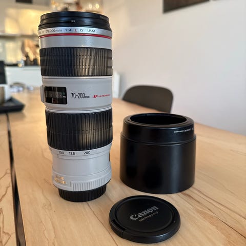 Canon EF 70-200mm F4 USM L zoomobjektiv | DBA