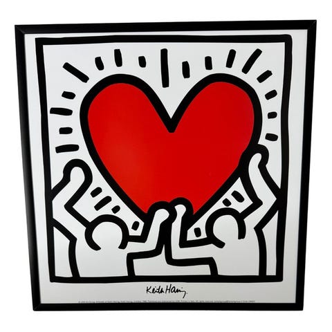 Keith Haring - LEM art group - 1988 - rare find - 1980‹erne | DBA