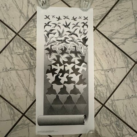 M.C Escher - Bond of union - 2000'erne | DBA