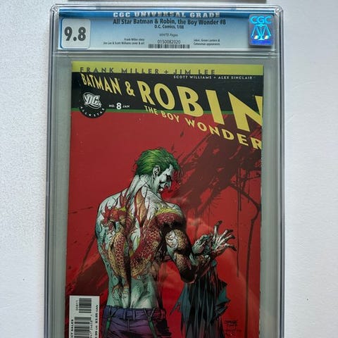 Absolute Batman 1 - Absolute Batman #1 - 1 Graded comic, Signed comic ...