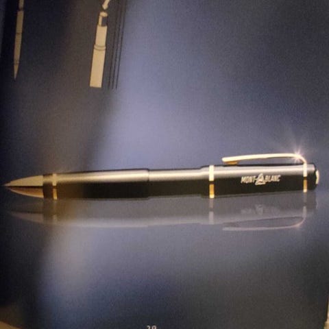 Montblanc - meter in Black Leather NEW #8720 (LifeStyle Collection ...