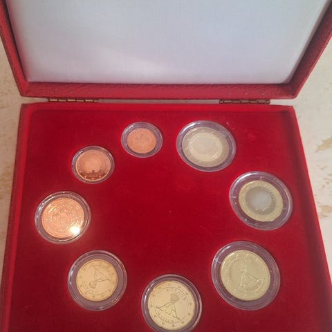 Monaco. Coin Roll 2025 "Nouvelle Face" (50 monete) in 2 rotolini | DBA