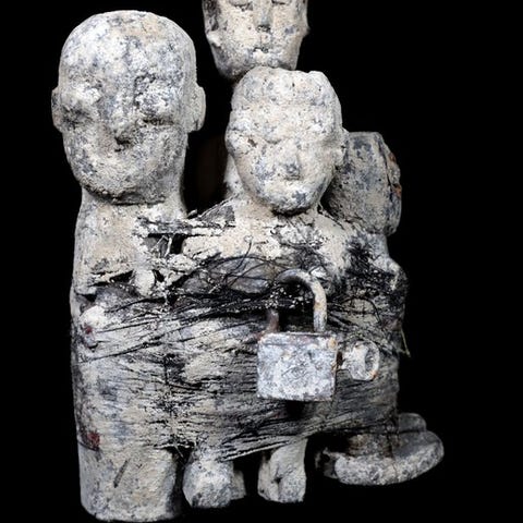 Statuette af en abe - Voodoo - Fon - Benin | DBA