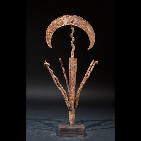 Statuette af en abe - Voodoo - Fon - Benin | DBA