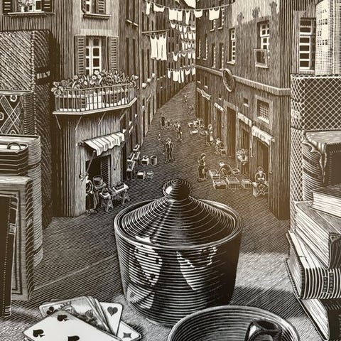 M.C Escher - Bond of union - 2000'erne | DBA