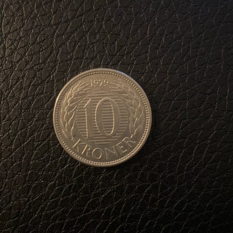 Dansk 10 Kroner Mønt 1992 | DBA