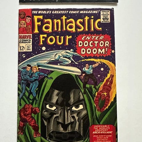 Fantastic Four #100 - Mad Thinker, Puppet Master Appearance - 100th ...