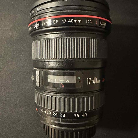 Canon EF 24-105mm f/4 L IS USM zoomobjektiv 77mm | DBA