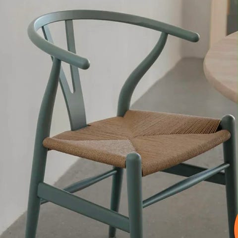 Carl Hansen Hans J. Wegner stol med flet-sæde i træ eg. | DBA