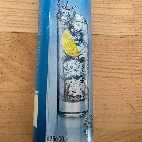 Helt ny/fuld SodaStream skrue-systemcylinder | DBA