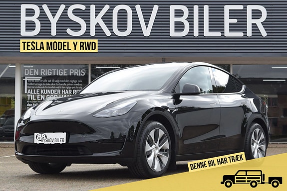 Brugtbil til salg: Tesla Model Y - 2023 - Sort - 299 Hk - CUV | DBA.dk