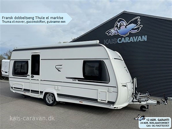 Sælge campingvogn: Fendt Opal 520 SFB - 2017 - Sovepladser 4 ...